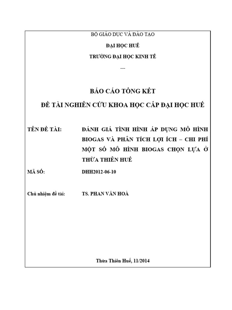 2014 New Bo Biogas in | PDF