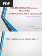 CLTI Standards in TPM Maintenance | PDF | Valve | Lubricant