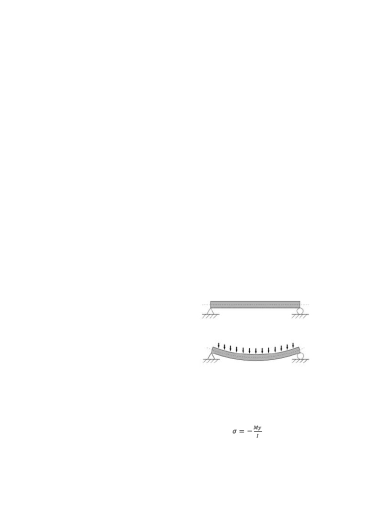 Esfuerzos y Deflexiones en Vigas 2 1 | PDF | Viga (Estructura) | Doblar