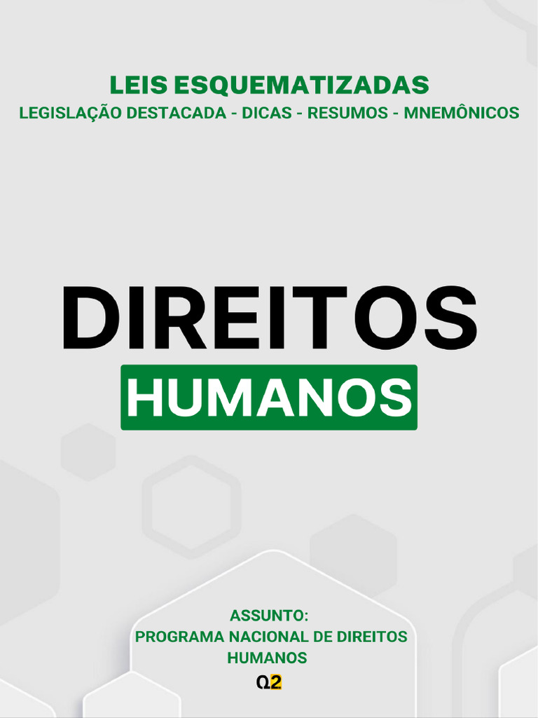12 Programa Nacional de Direitos Humanos | PDF | Exclusão social | Direitos Humanos