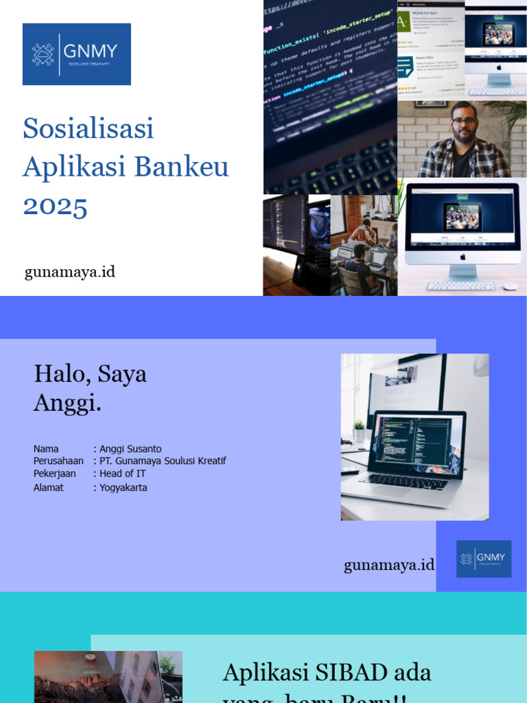 Sosialisasi Aplikasi SIBAD Bankeu 2025 | PDF