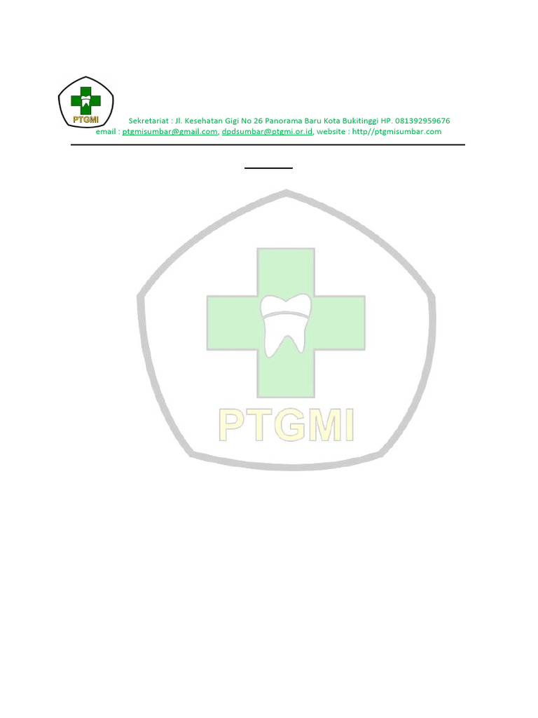Logo PTGMI Sumatera Barat | PDF