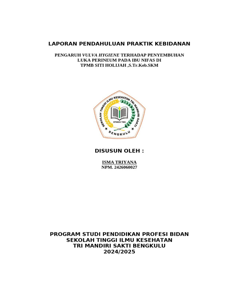 ISMA LP-Vulva Hygiene | PDF