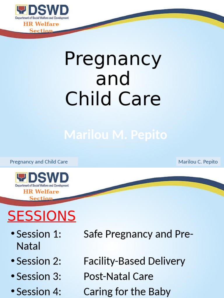 Topic 4 - Pregnancy and Child Care | PDF | Breastfeeding | Breast Milk