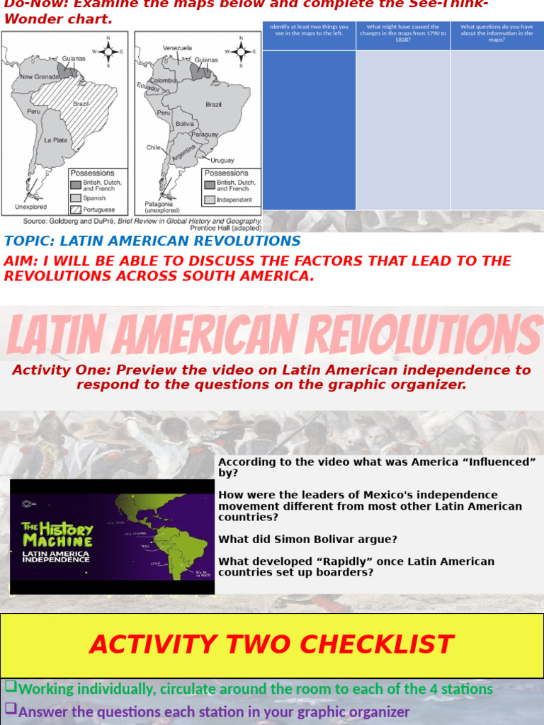 Latin American Revolutions | PDF | Human Communication