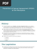 POSH Committee Guidelines | PDF