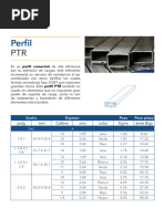 Medidas y Calibres de PTR | PDF