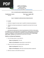 Hugnayang Pangungusap | PDF