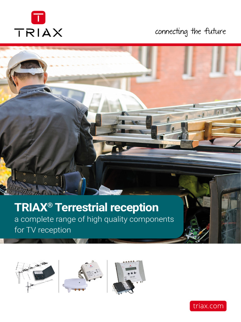 TRIAX Terrestrial Reception 06 2018 | PDF | Radio Technology | Sound Production Technology