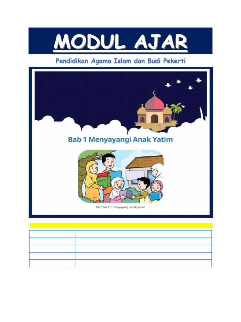 Modul Ajar Semester 1 - Compressed | PDF