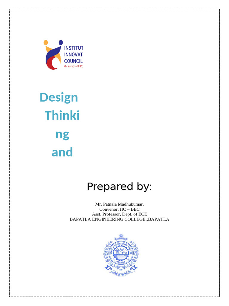 Ideation and Prototyping Exercises | PDF | Lean Startup