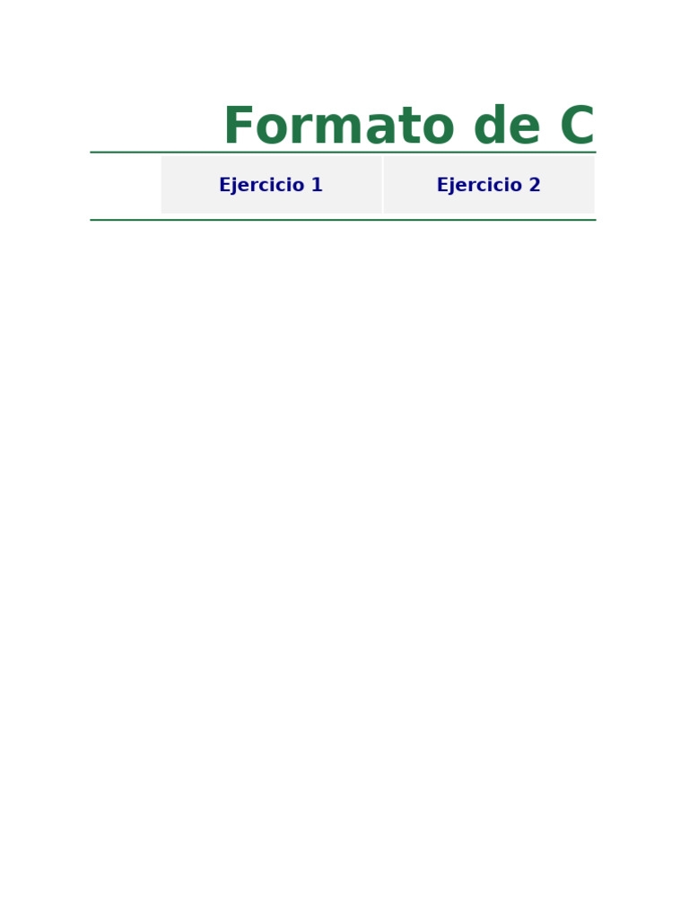 Módulo 3 - Formato de Celdas | PDF