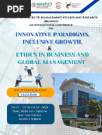 Brochure - IMPeC2025 - IIM Sambalpur | PDF | Entrepreneurship | Human Resource Management