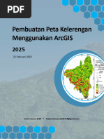 Pembuatan Peta Geomorfologi (Kemiringan Lereng & Elevasi) | PDF