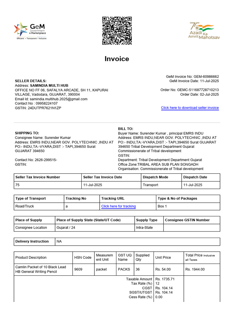 ZFhnRFExa1lhd2UxdG1jR2xtS1ZSZz09 Invoice | PDF | Taxes | Invoice