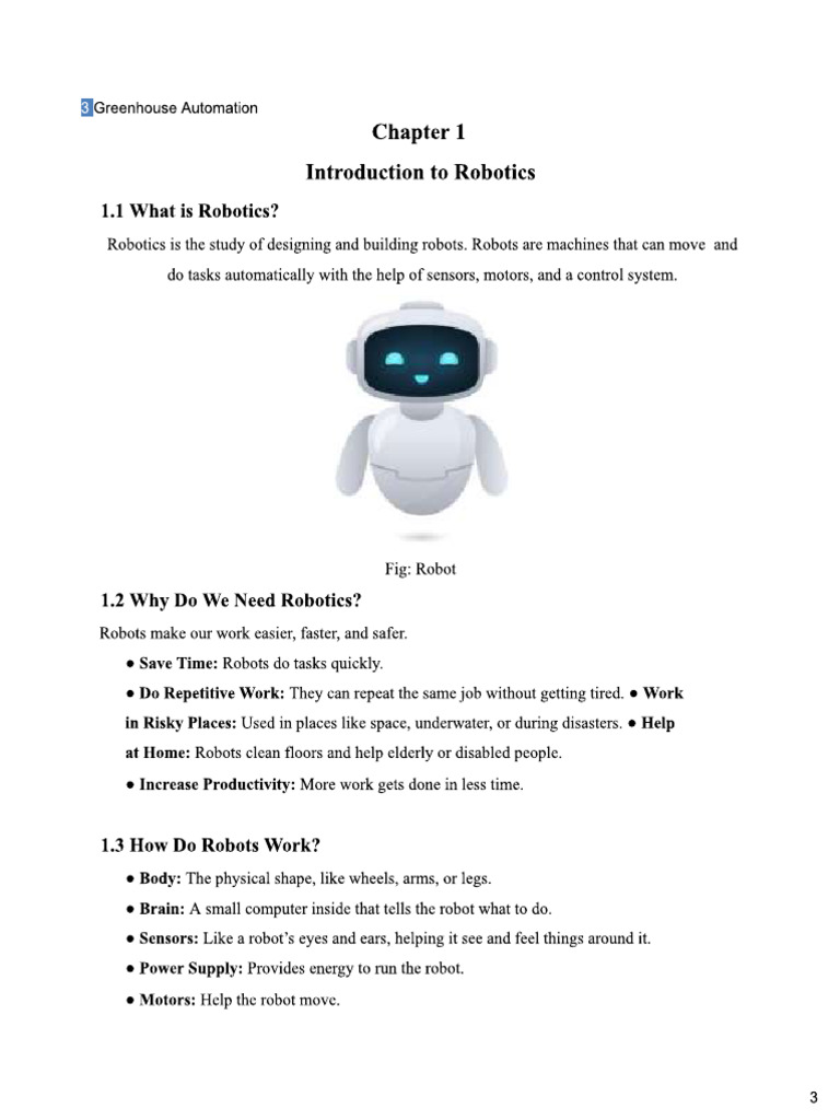 Introduction To Robotics | PDF