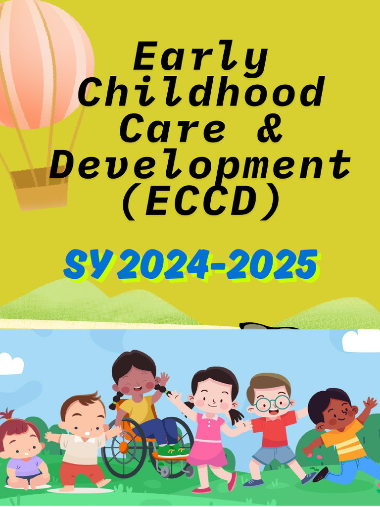 Children Aged 3-4 Years Old Provided With ECCD Services | PDF