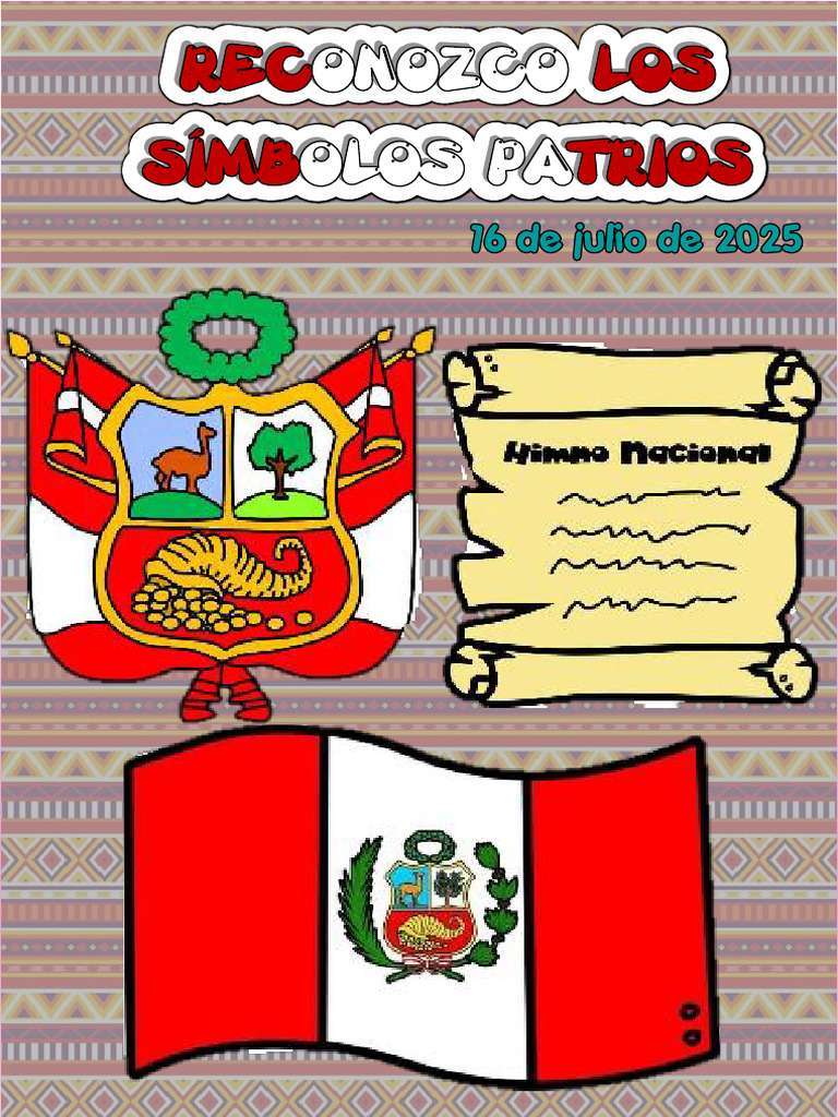 Identidad y Símbolos Patrios en Niños | PDF | Aprendizaje | Salón de clases