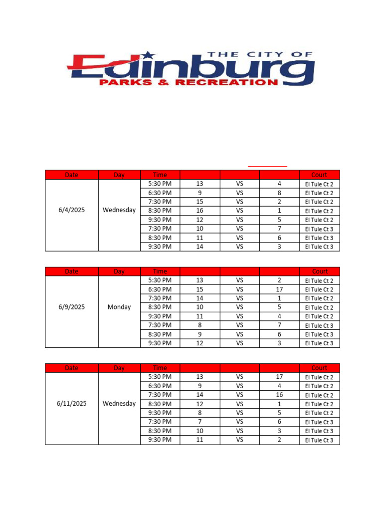 2025 Varsity Boys Group 1 Revised 6.2 | PDF | Ligas Deportivas ...