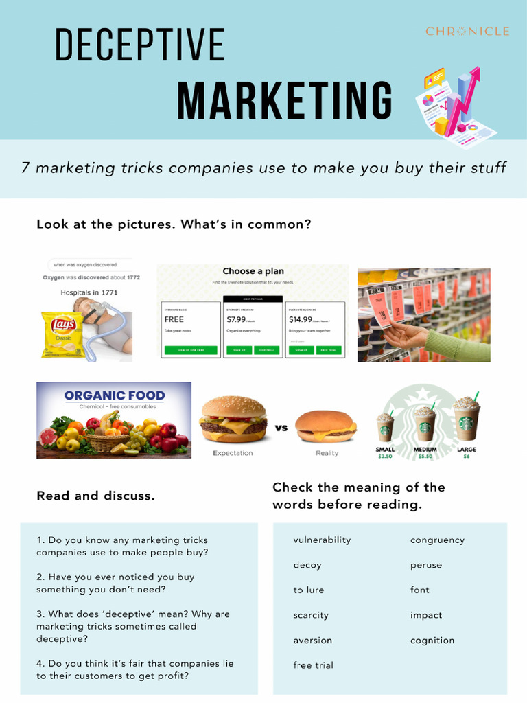 Deceptive Marketing | PDF