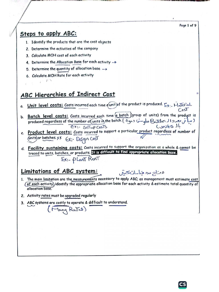 Cost Lect 2 Amt | PDF