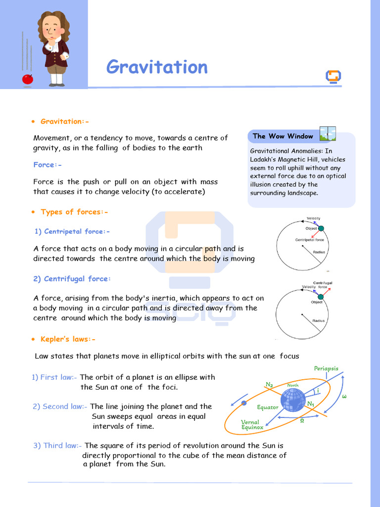 Gravitation 20250621 085254 0000 | PDF | Force | Gravity