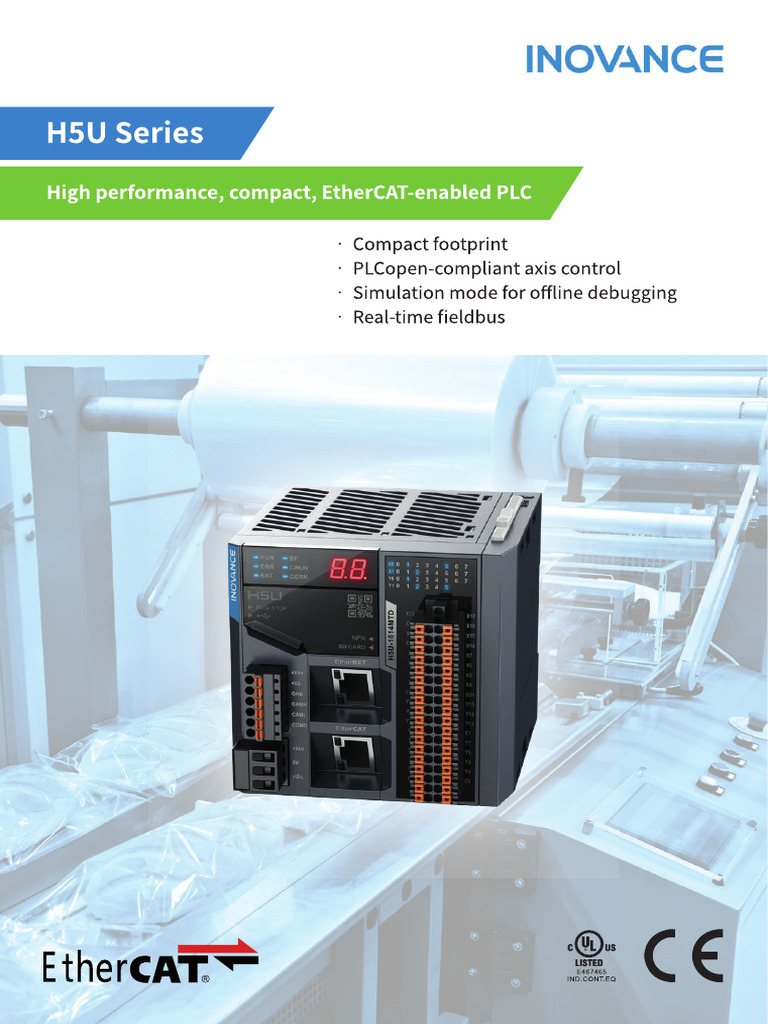INOVANCE PLC H5U Series | PDF