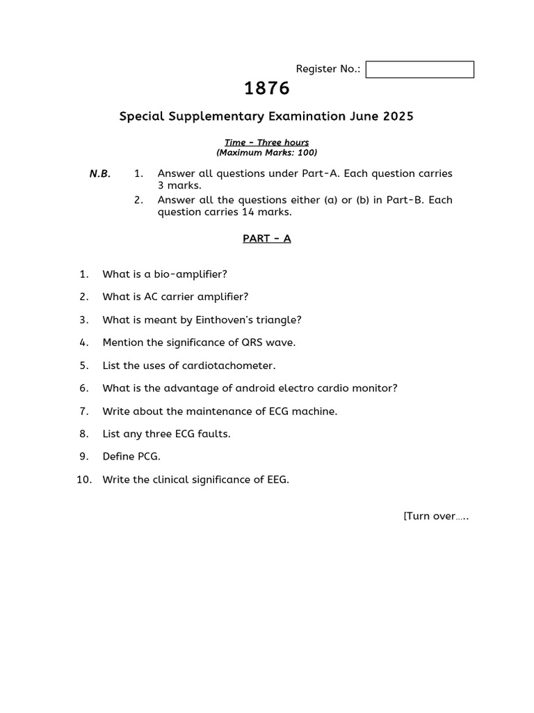 ECG and EEG Examination Guide 2025 | PDF