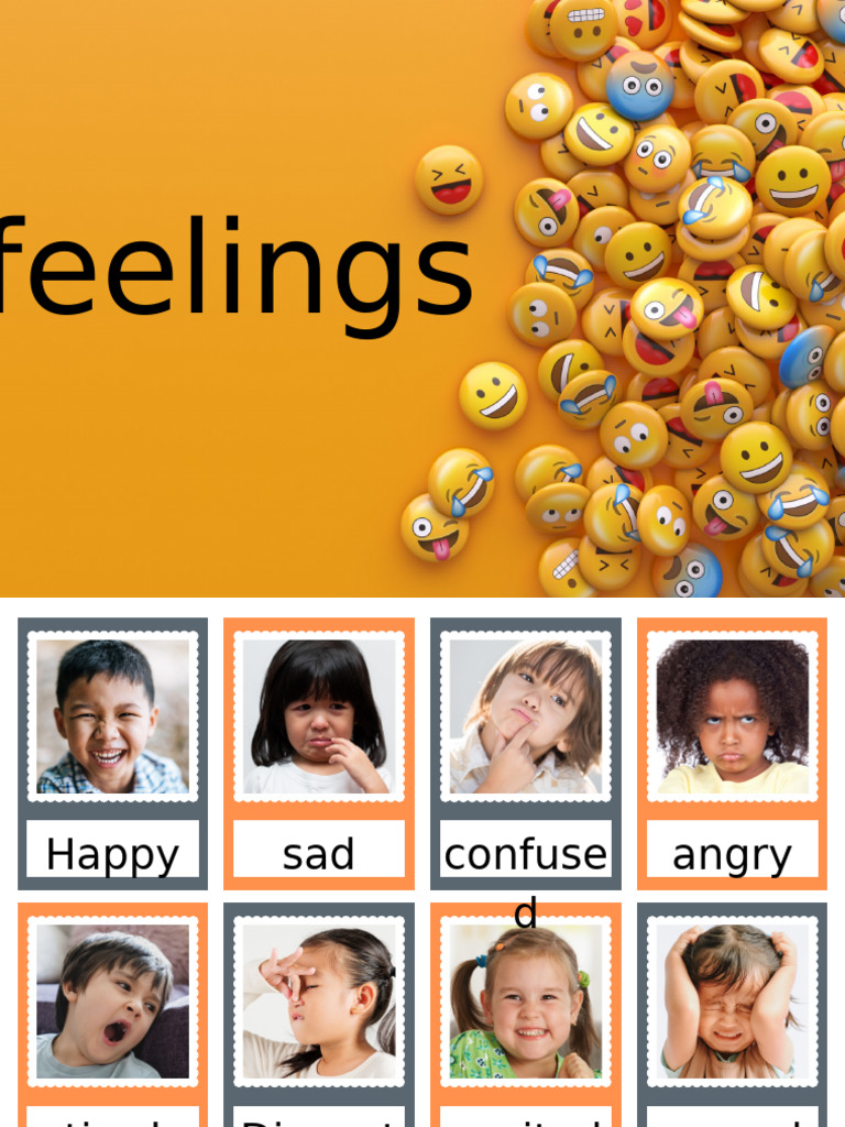 Flashcards Emotions | PDF
