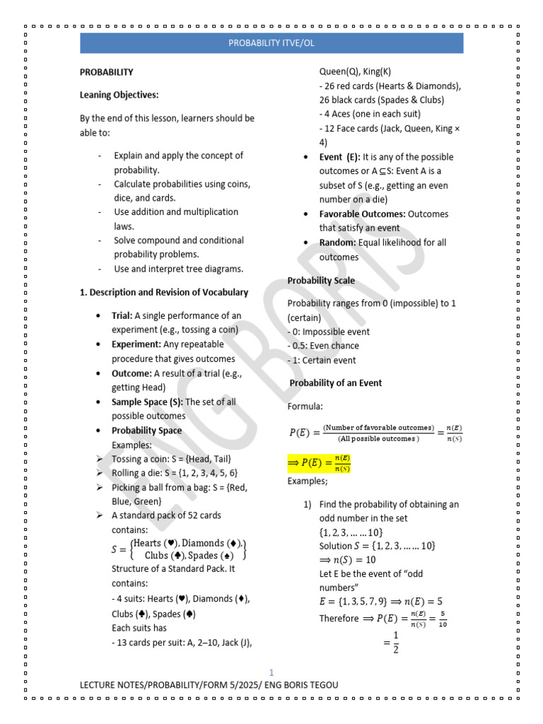 Probability Concepts and Applications | PDF | Probability | Applied Mathematics