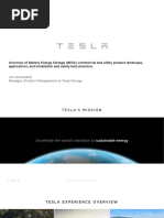Tesla Megapack Datasheet | PDF | Photovoltaics | Photovoltaic System