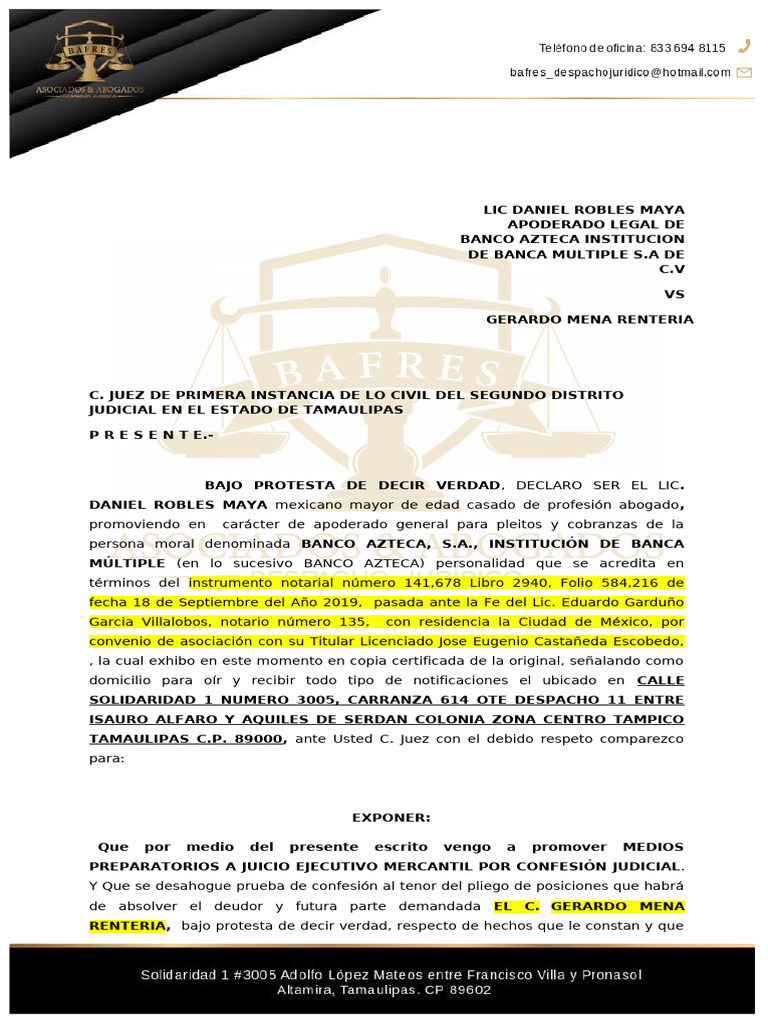 Medio Preparatorio Sandra Lizeth Trejo Grimaldo | PDF | Confesión (ley ...