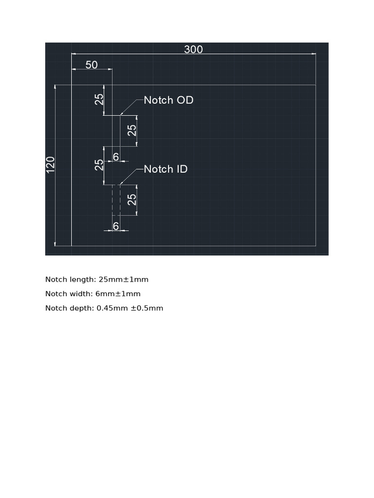 Notch Length | PDF