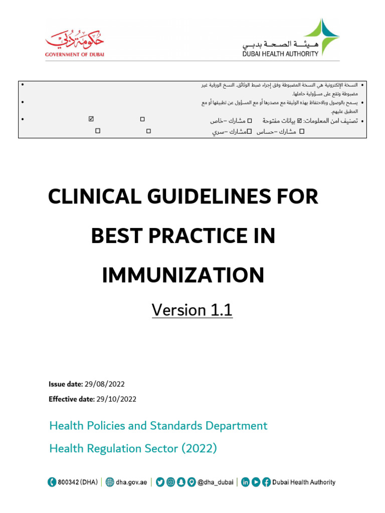 Best Practices in Immunization Guidelines | PDF | Vaccines | Vaccination