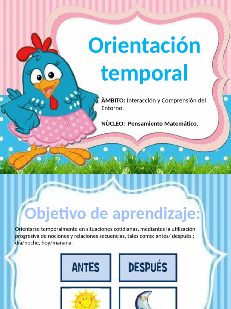 Orientacion Temporal | PDF