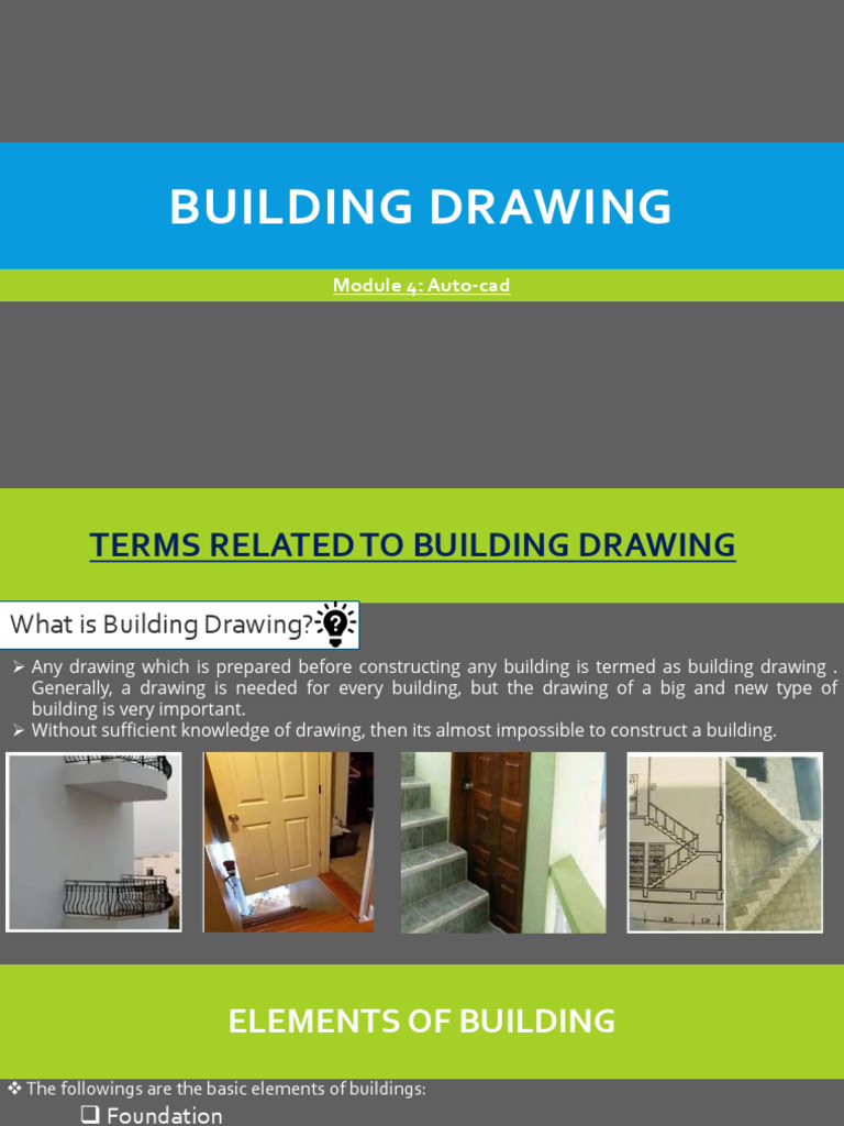 Module 4 Autocad Civil Engineering | PDF | Drainage | Room