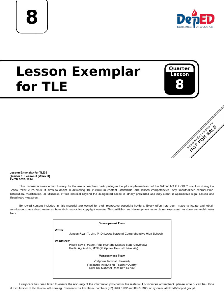 TLE 8 Lesson Exemplar: ICT in Marketing | PDF | Search Engine ...