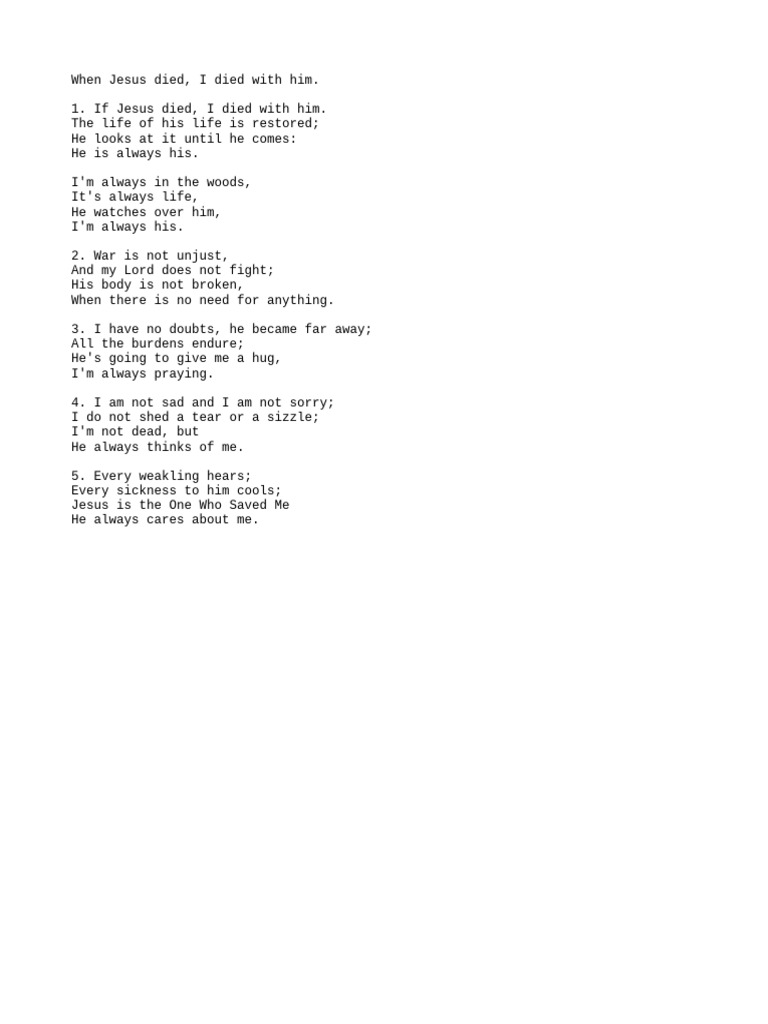 Akifa Yesu Nikafa Naye 18 | PDF