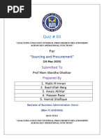 Unilever Procurement & Sourcing Strategy | PDF | Procurement | Business