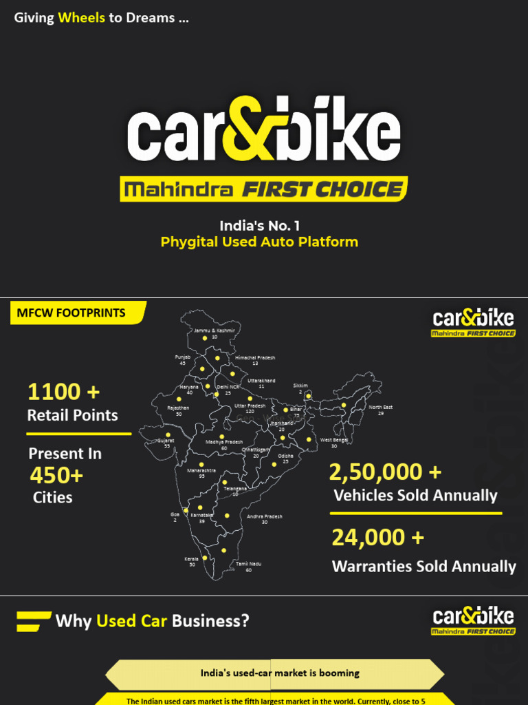 C and B MFCW RD Pitch Final 1a20374e52 | PDF | Car Dealership | Franchising