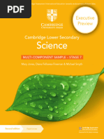 Cambridge Lower Secondary Science 0893 Curriculum Framework | PDF