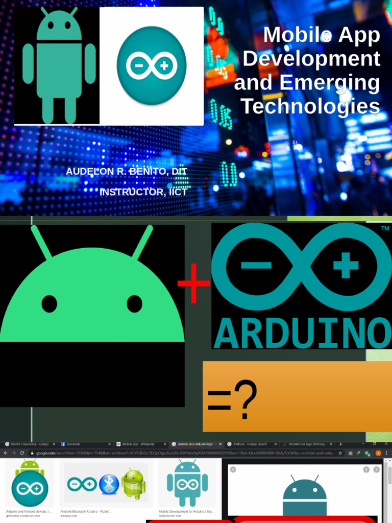 Mobile App Development and Emerging Technologies New | PDF | Android ...