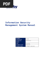 ISMS Manual (Sample) | PDF