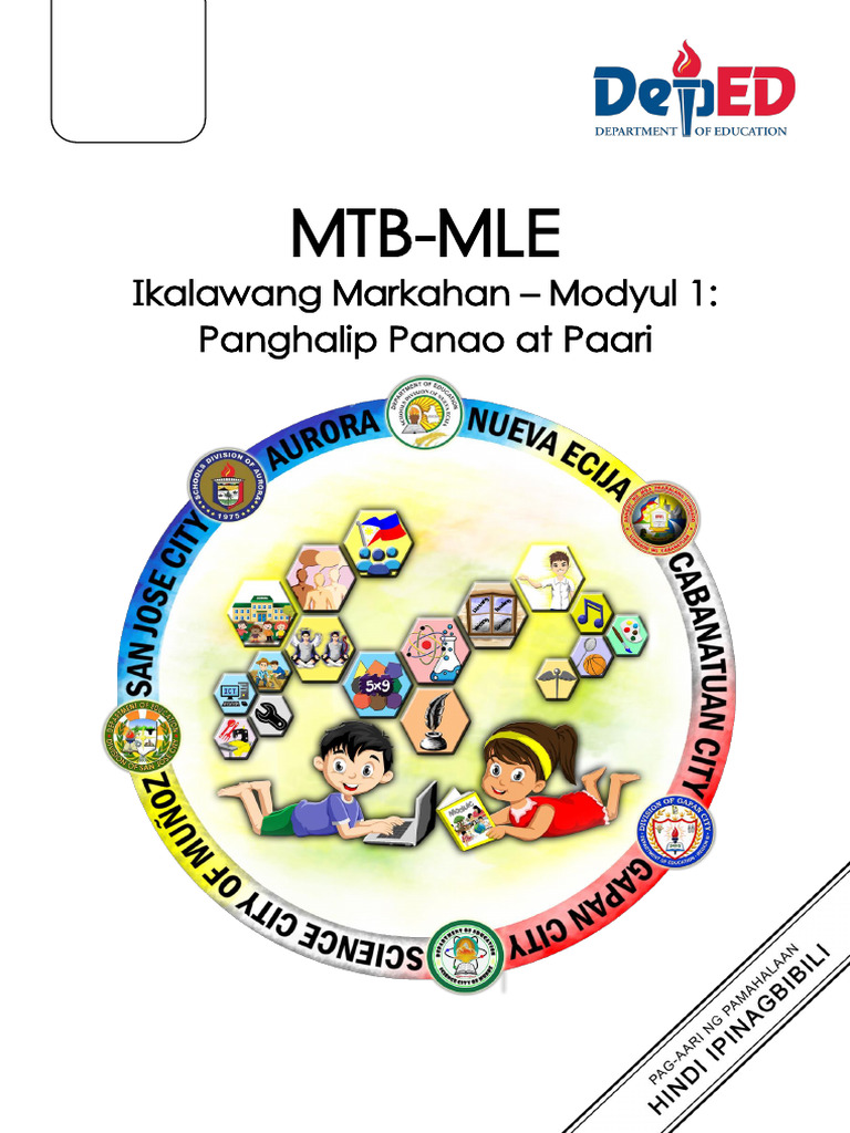 MTB 1 q2 Mod1 Panghalip Panao Final Version | PDF