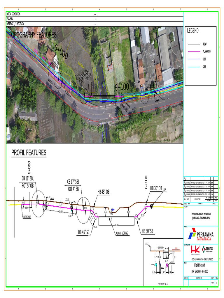 FS KP 6+000 - 6+100 KP Besar | PDF