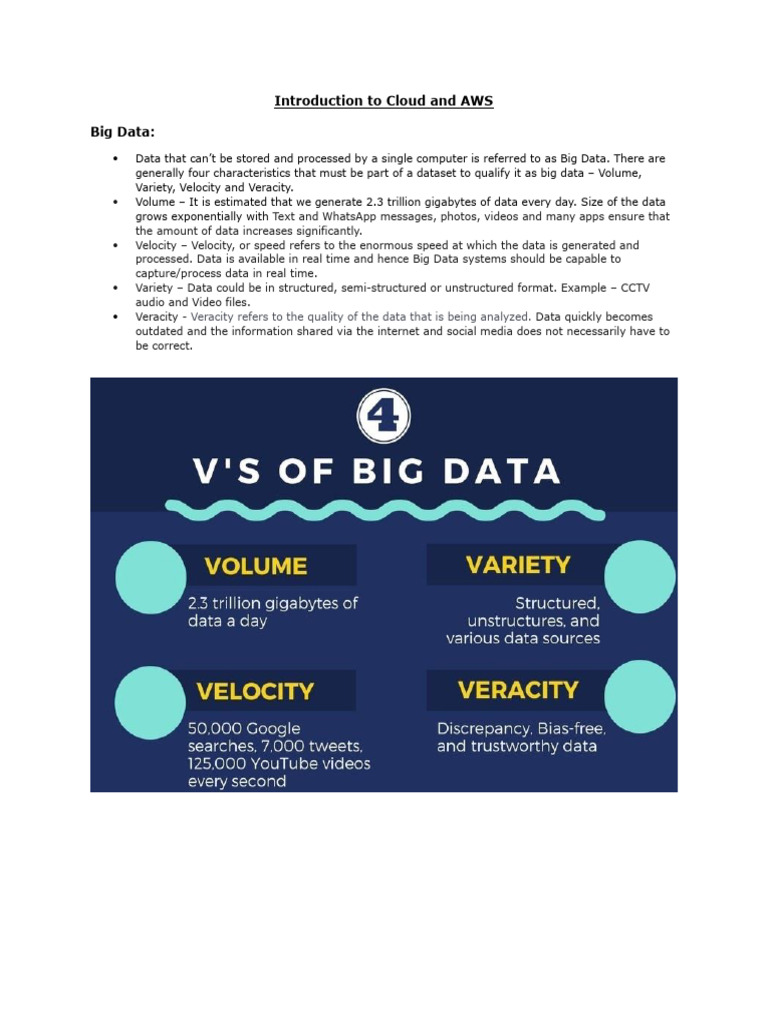 Introduction To Cloud and AWS | PDF | Cloud Computing | Virtual Machine