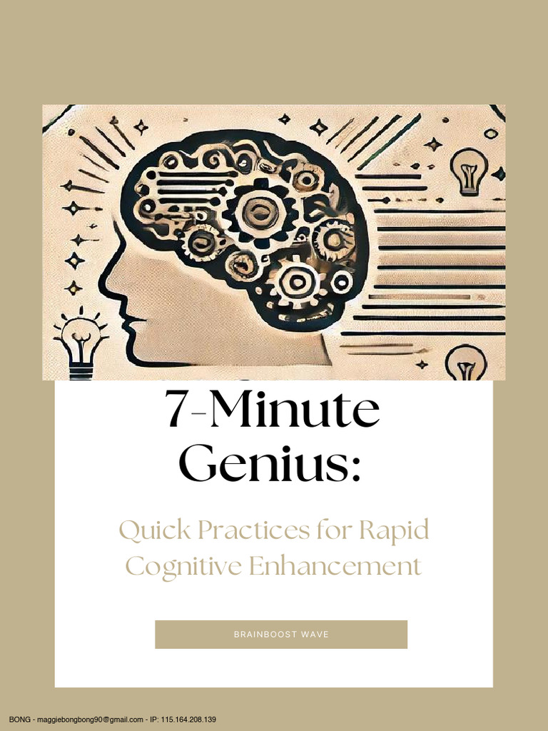 7-Minute Cognitive Enhancement Guide | PDF | Cognition | Mind