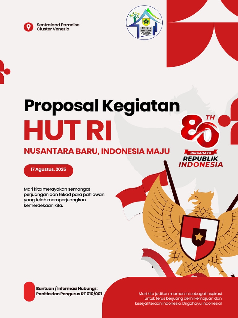 Merah Putih Ilustrasi Proposal Kegiatan HUT RI - 20250710 - 145045 ...