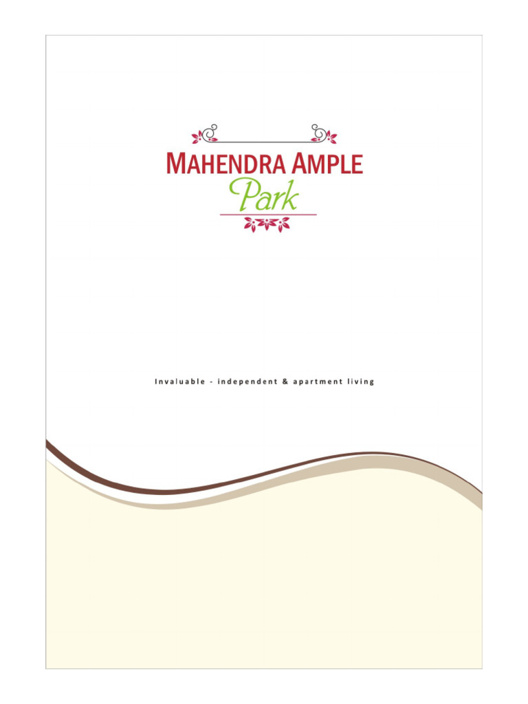 Mahendra Ample Park | PDF