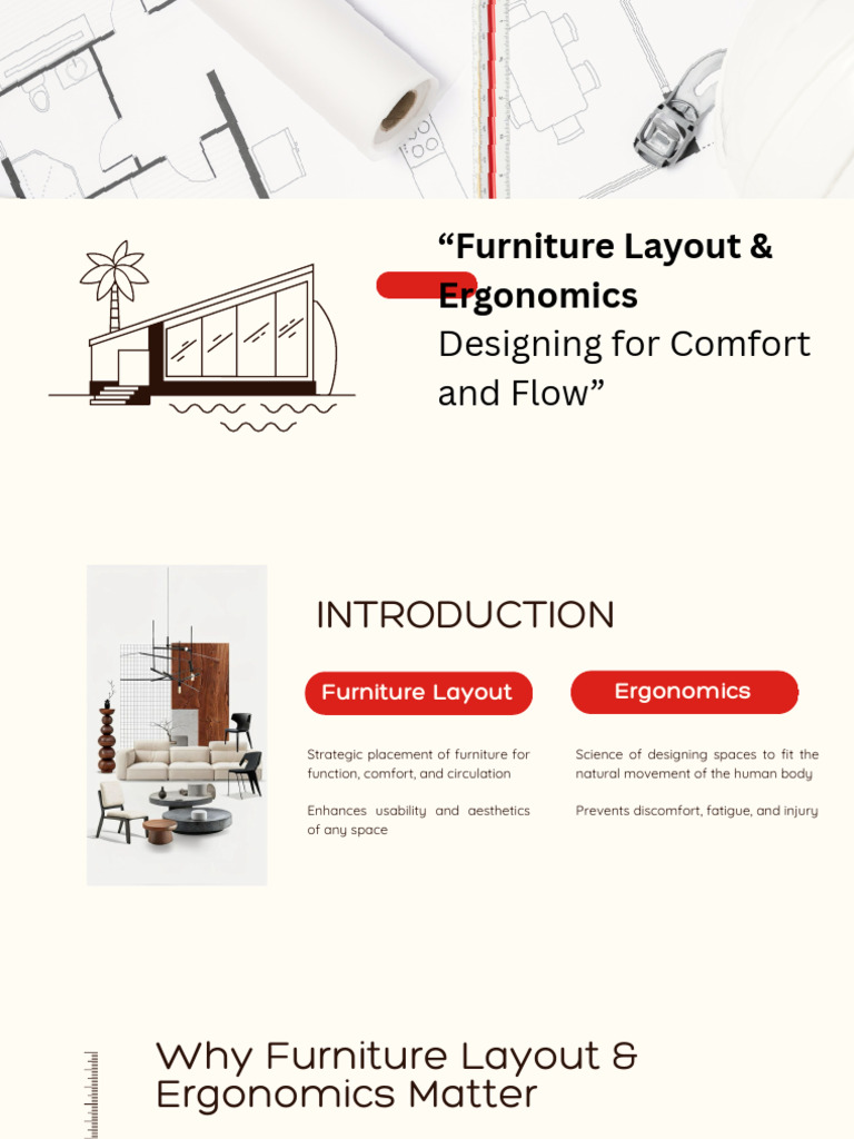 Furniture Layout & Ergonomics Designing For Comfort and Flow | PDF ...